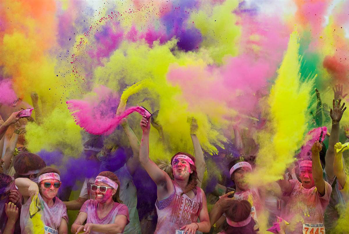 The Color Run: Ο χρωματιστός μαραθώνιος - Smirniopoulos