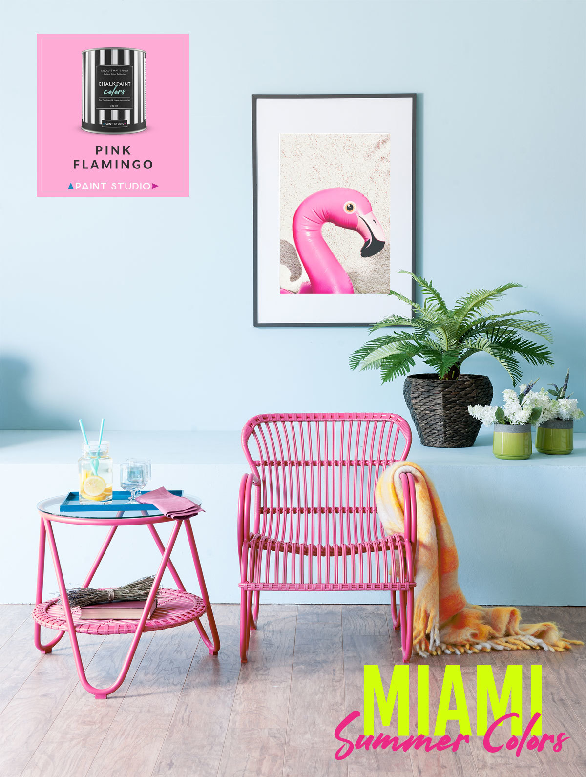 Miami Summer Colors: Καλοκαιρινές αποχρώσεις για Chalk Paint ...